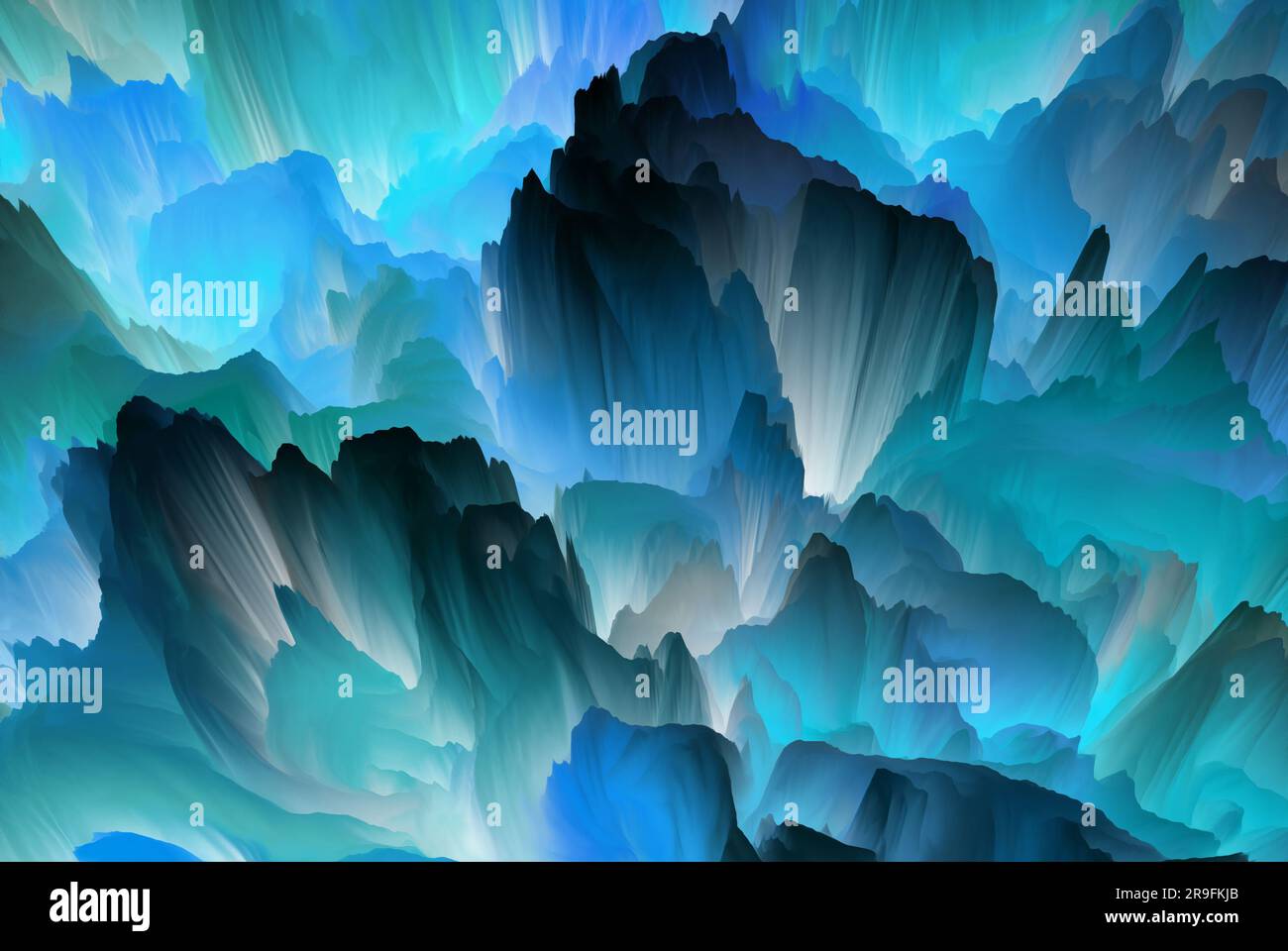 Magical world. Colorful abstract fantasy background, surreal dreamy ...