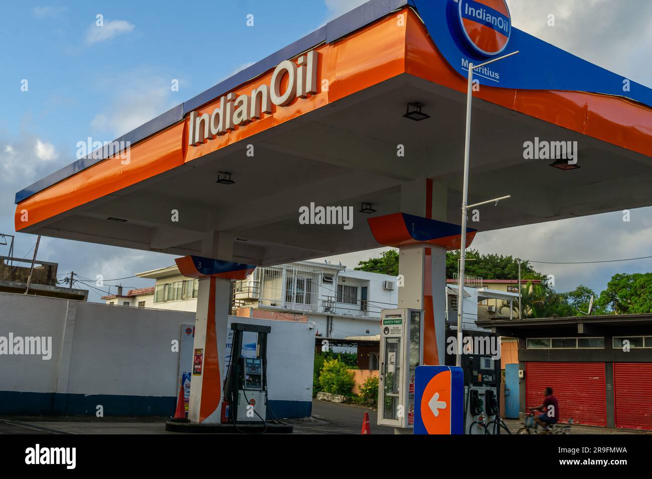 Mauritius 07 March 2023- Pumping station from IndianOil, an Indian gas ...