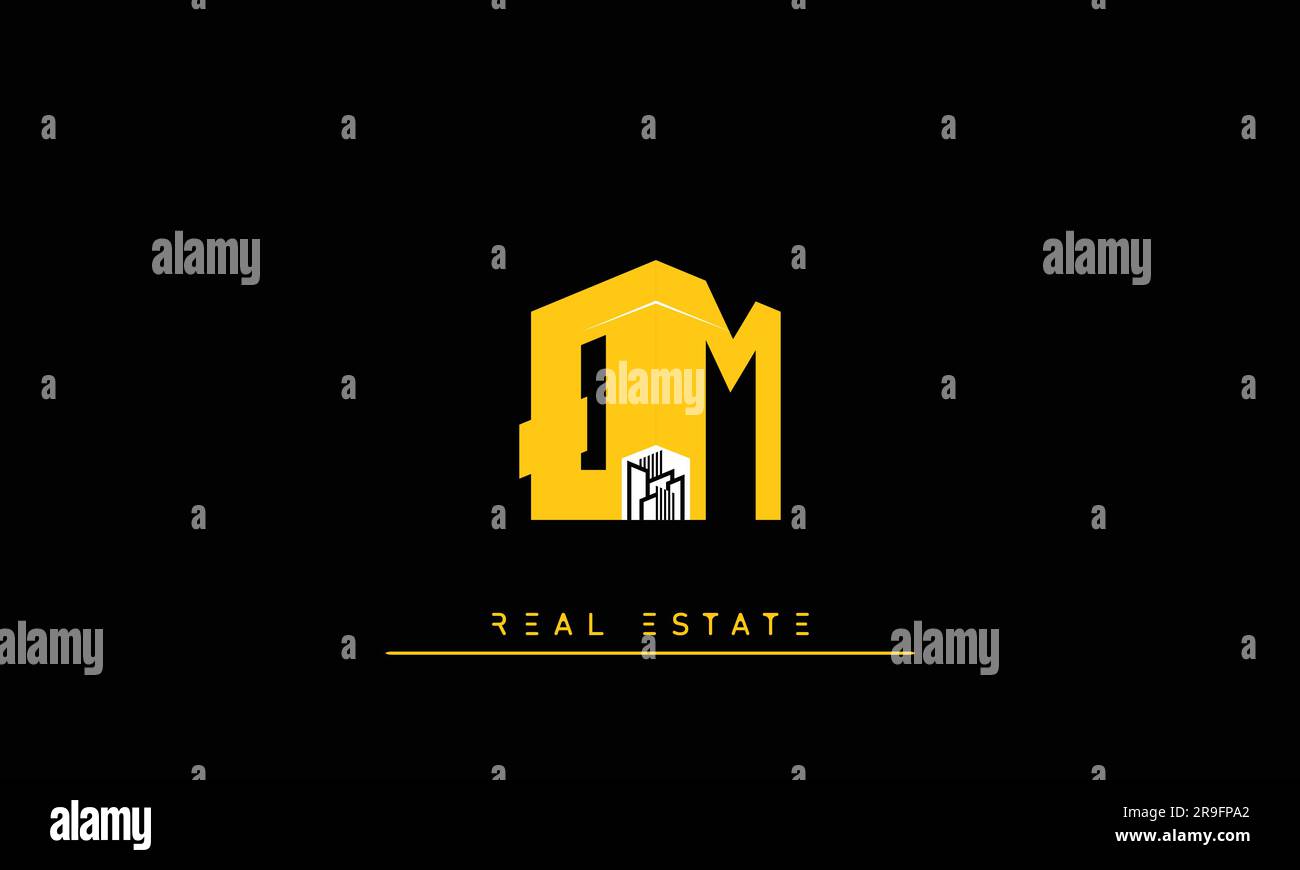 Qm real estate logo hi-res stock photography and images - Alamy