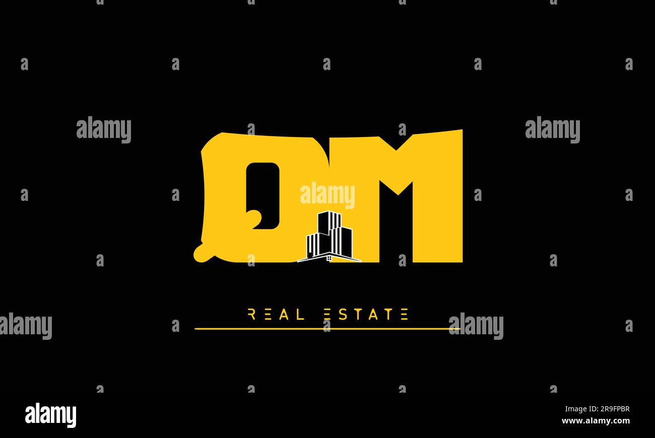 Qm real estate symbol hi-res stock photography and images - Alamy