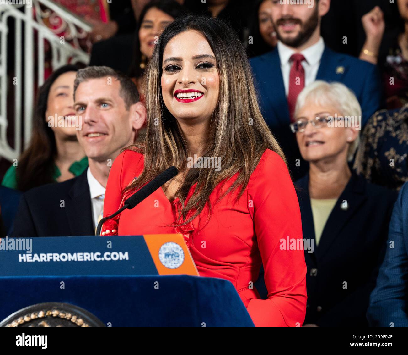 New York City, United States. 26th June, 2023. New York Assembly Member ...