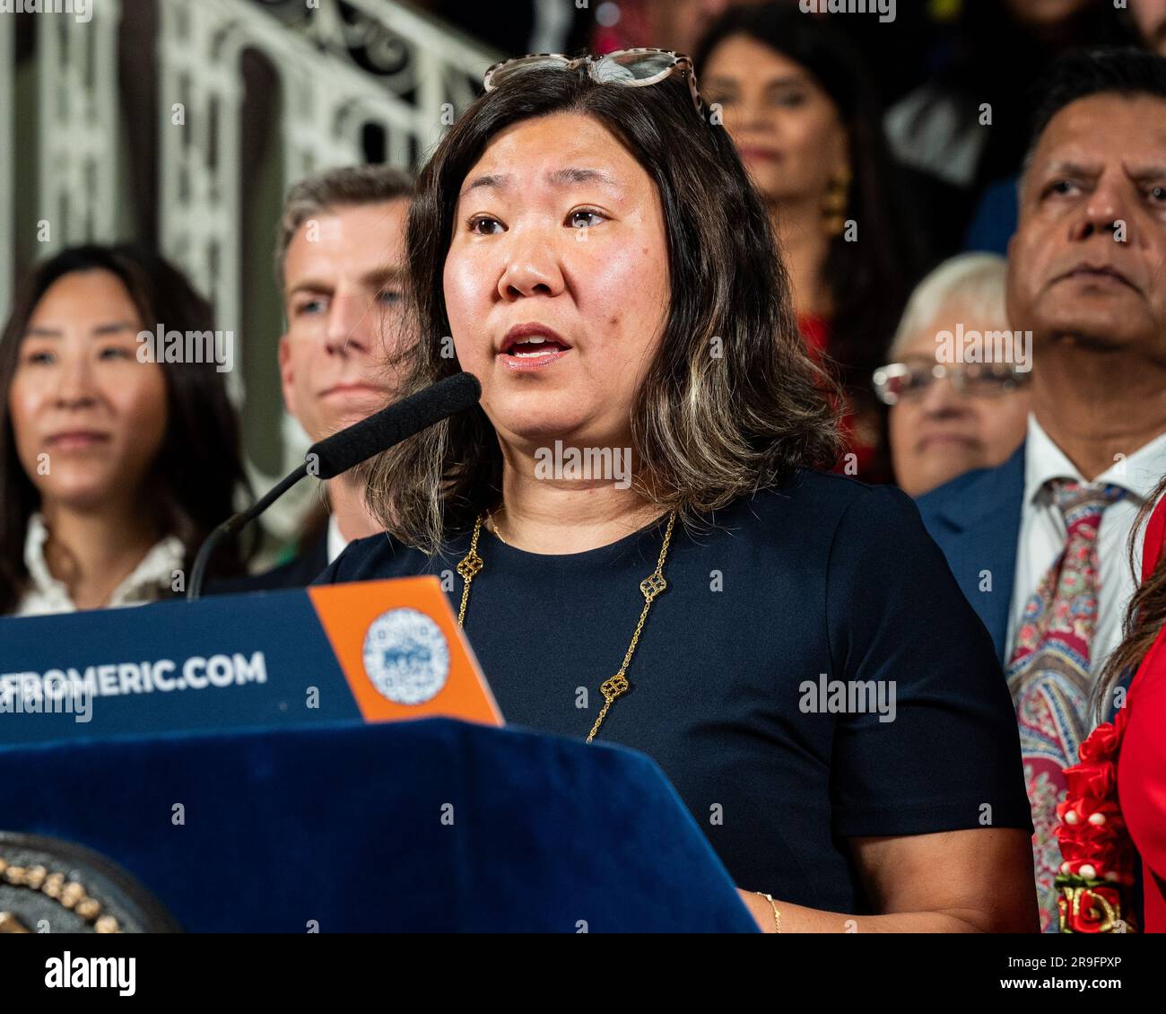 New York City, United States. 26th June, 2023. U.S. Representative ...
