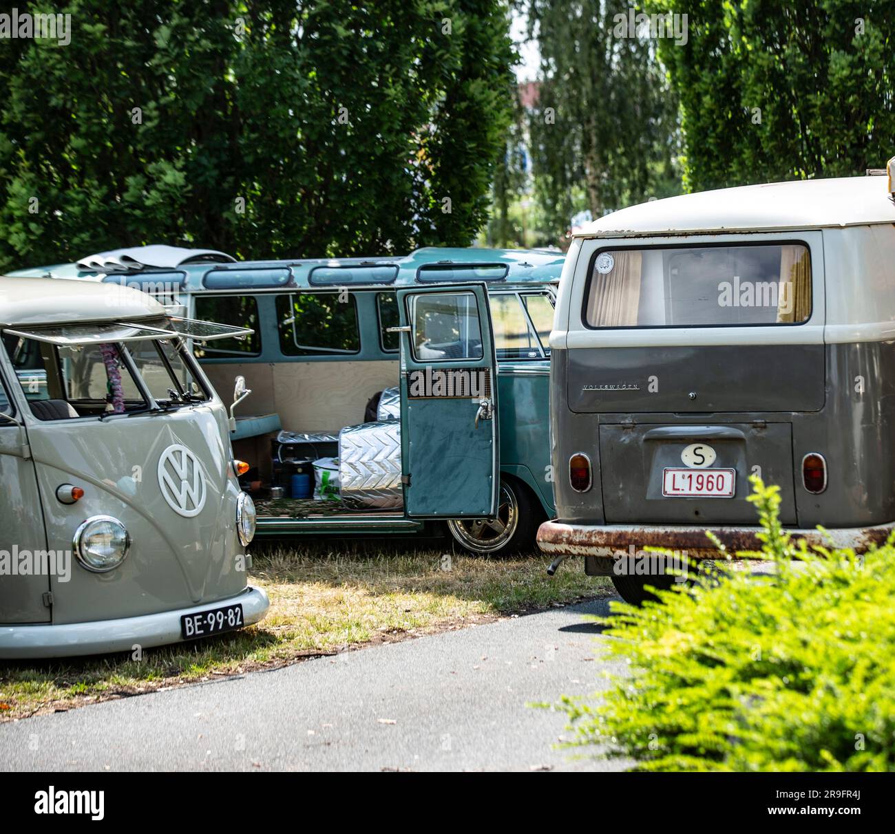 VW Bus Festival 2023 in Hannover Stock Photo - Alamy