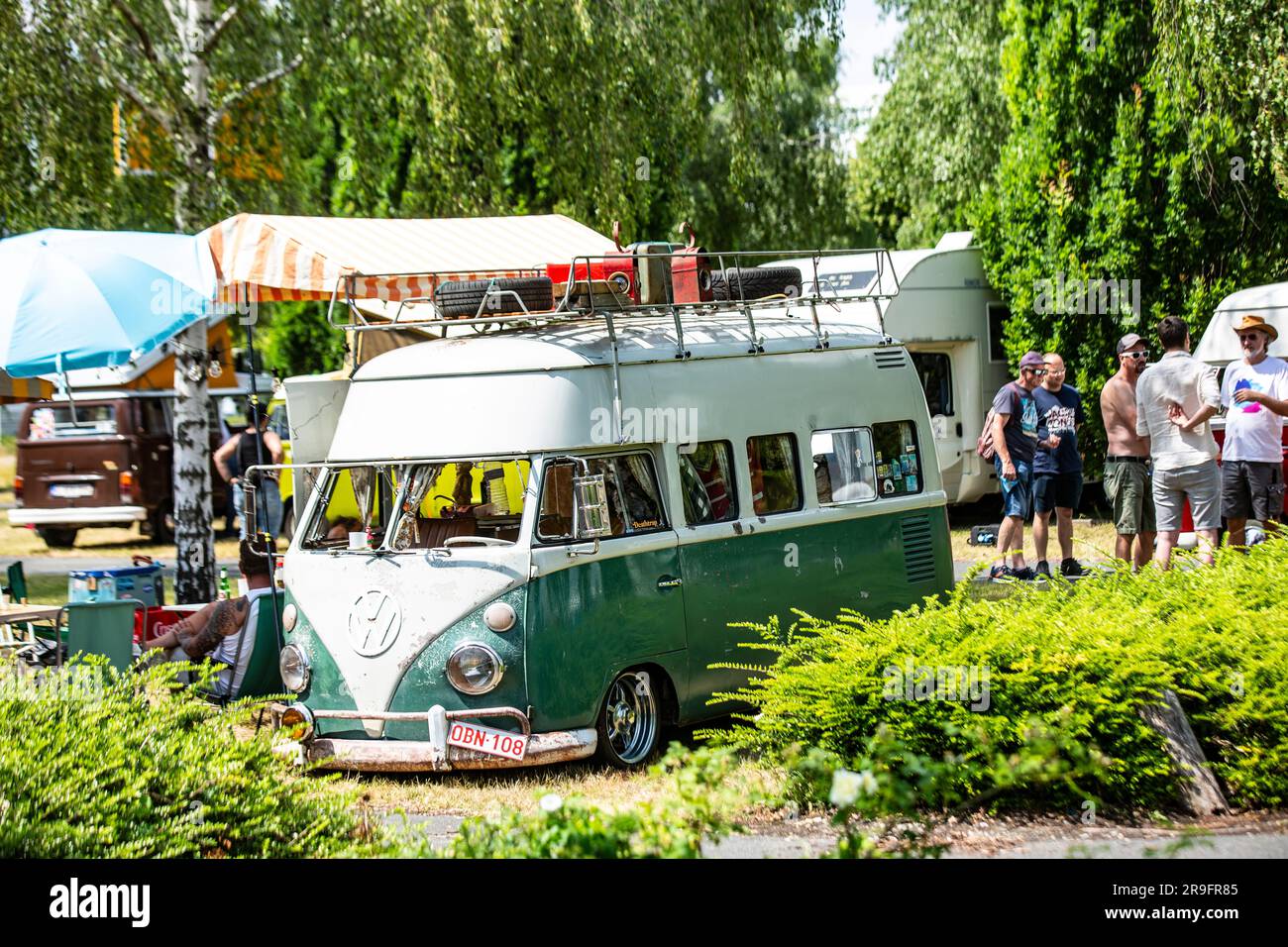 VW Bus Festival 2023 in Hannover Stock Photo - Alamy