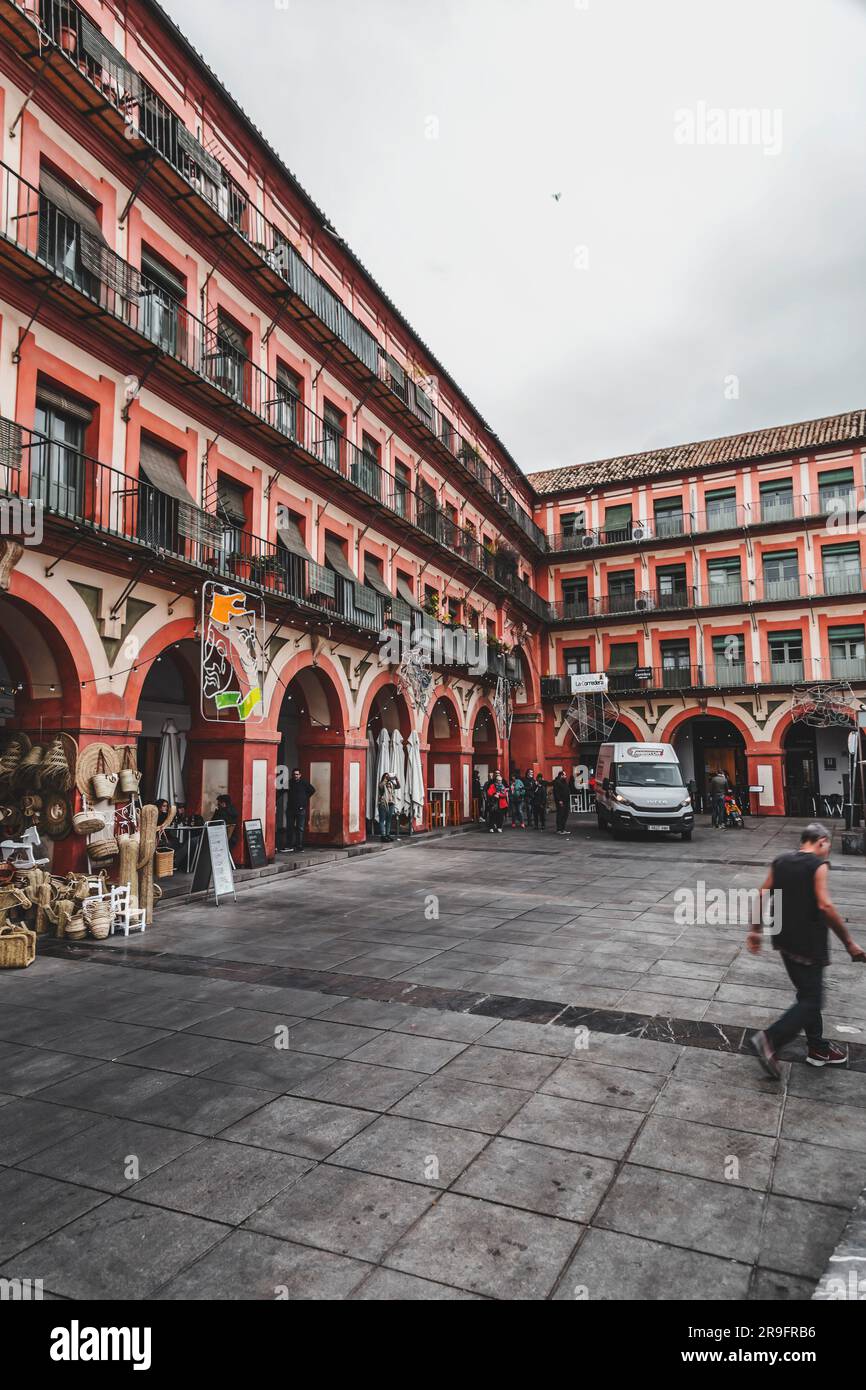 Cordoba, Spain - February 25, 2022: View of famous Corredera Square ...