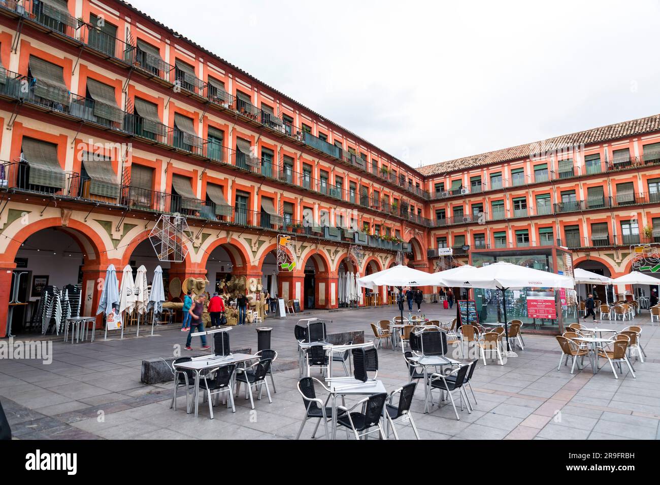 Cordoba, Spain - February 25, 2022: View of famous Corredera Square ...