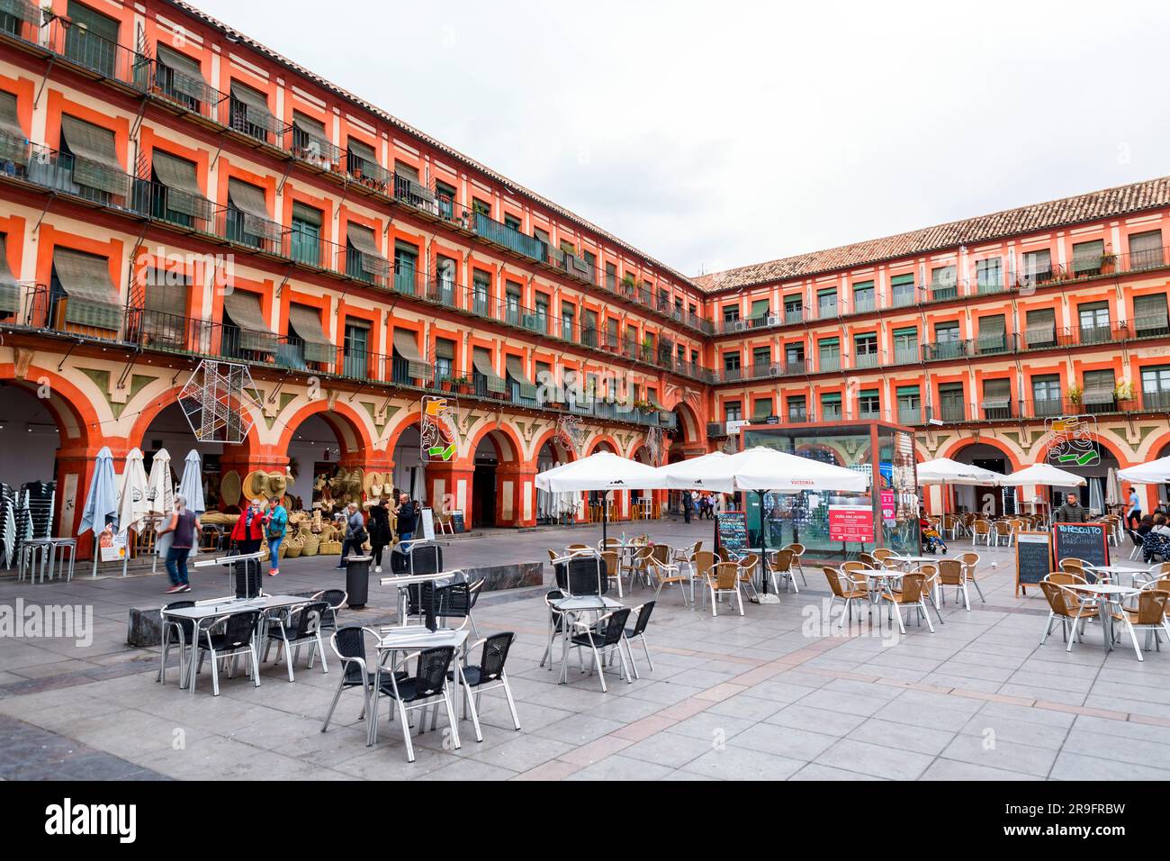 Cordoba, Spain - February 25, 2022: View of famous Corredera Square ...