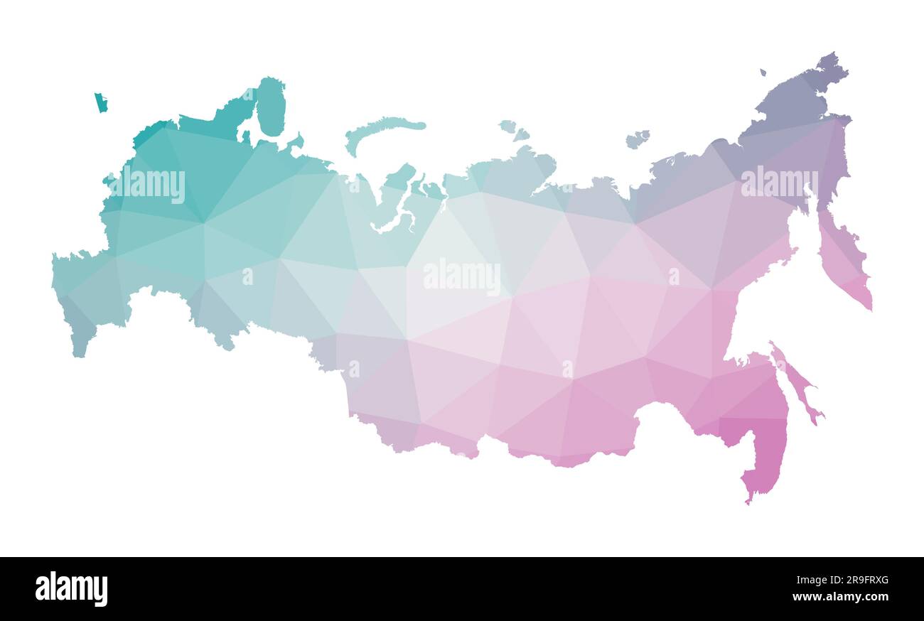 Russia vector map infographic hi-res stock photography and images - Alamy