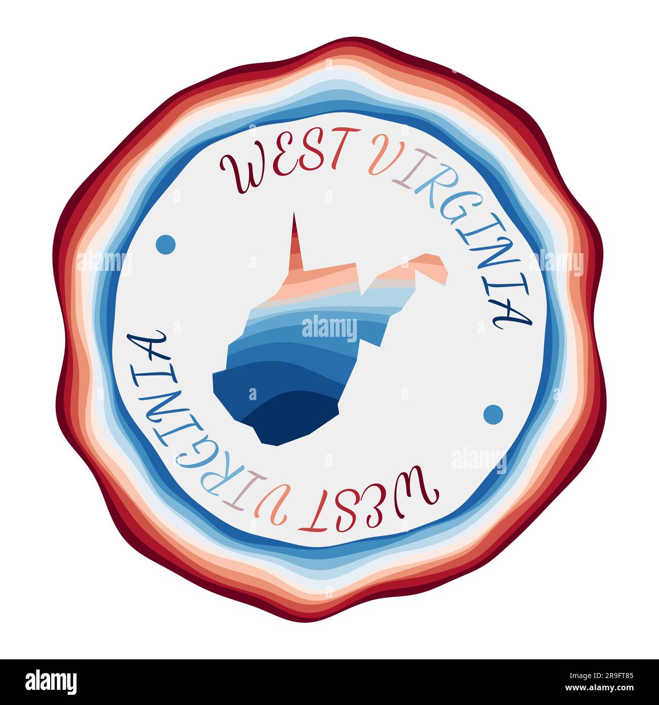 The beauty of the west Stock Vector Images - Alamy