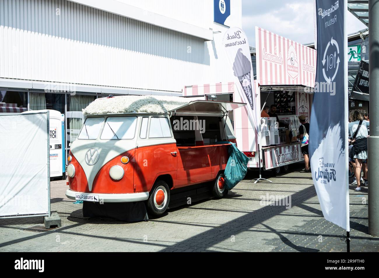 VW Bus Festival 2023 in Hannover Stock Photo - Alamy