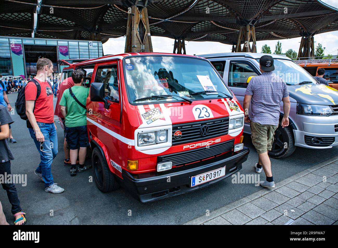 VW Bus Festival 2023 in Hannover Stock Photo - Alamy