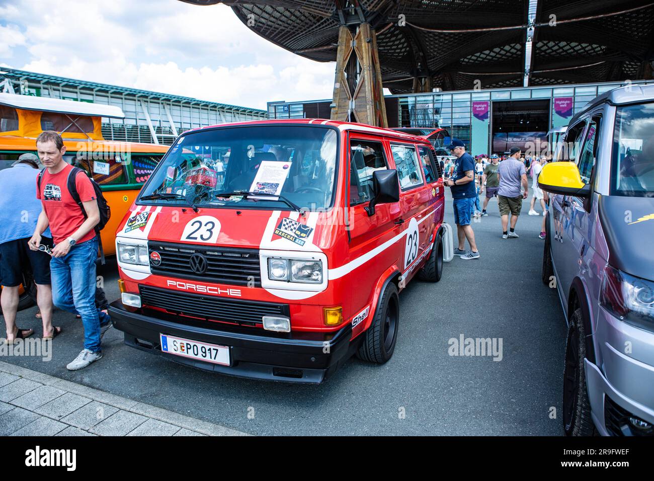 VW Bus Festival 2023 in Hannover Stock Photo - Alamy