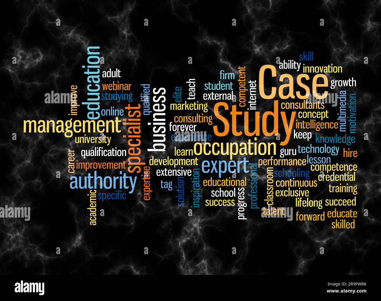 Word Cloud with CASE STUDY concept create with text only Stock Photo ...