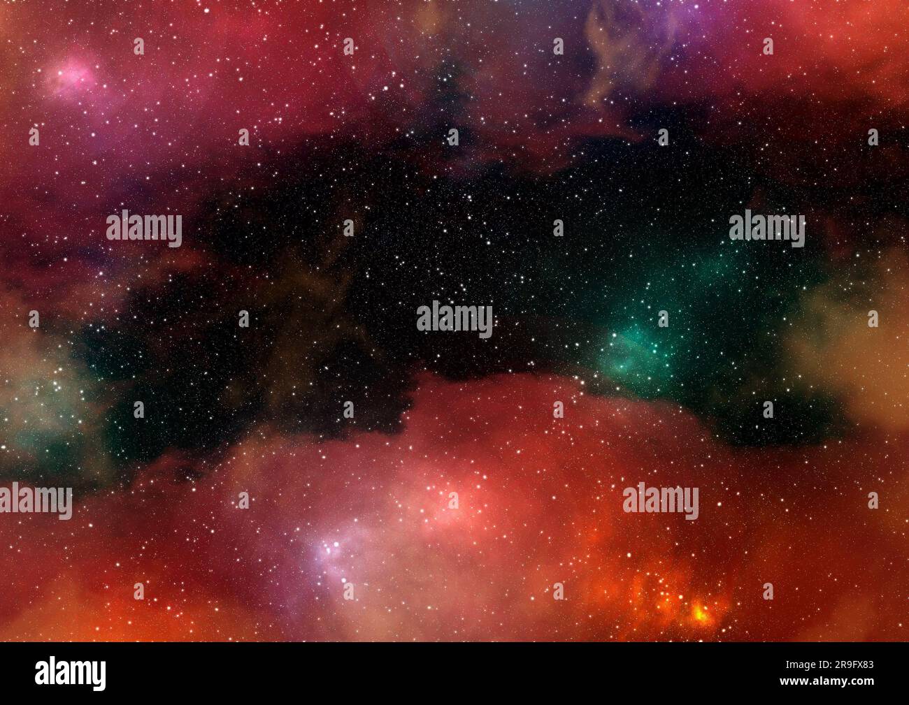 Planets and galaxy, science fiction wallpaper. Beauty of deep space ...