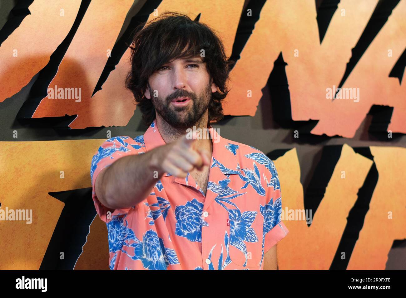David Otero during the photocall the premiere of the movie 'Indiana ...