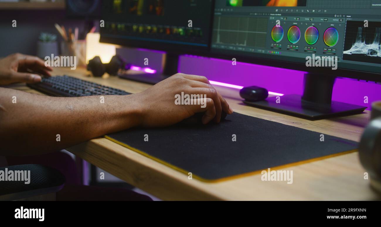 Digital colour grading hi-res stock photography and images - Alamy