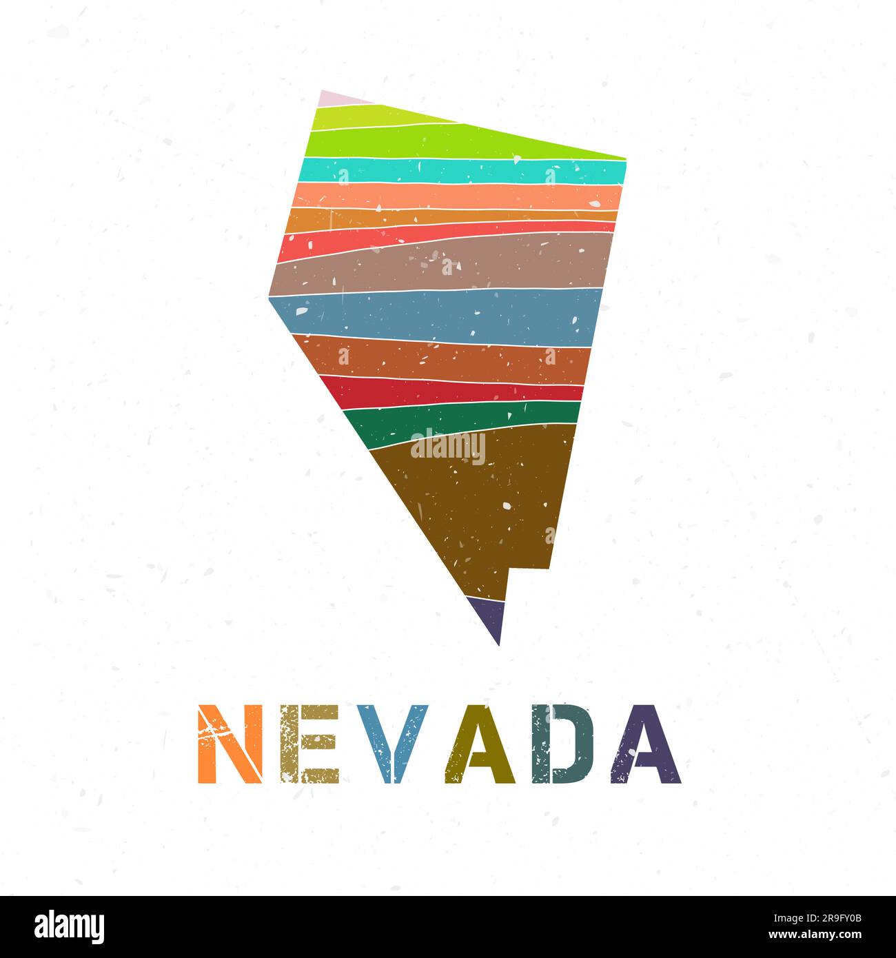 Nevada infographic hi-res stock photography and images - Alamy