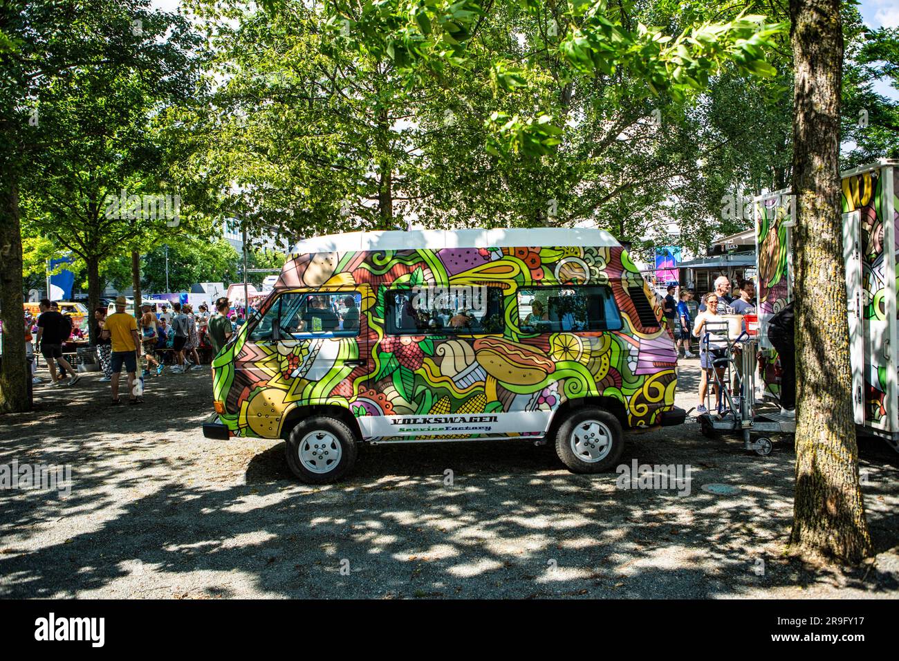 VW Bus Festival 2023 in Hannover Stock Photo - Alamy