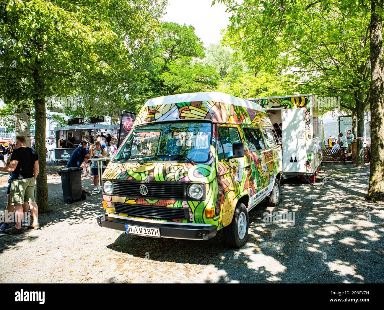 VW Bus Festival 2023 in Hannover Stock Photo - Alamy