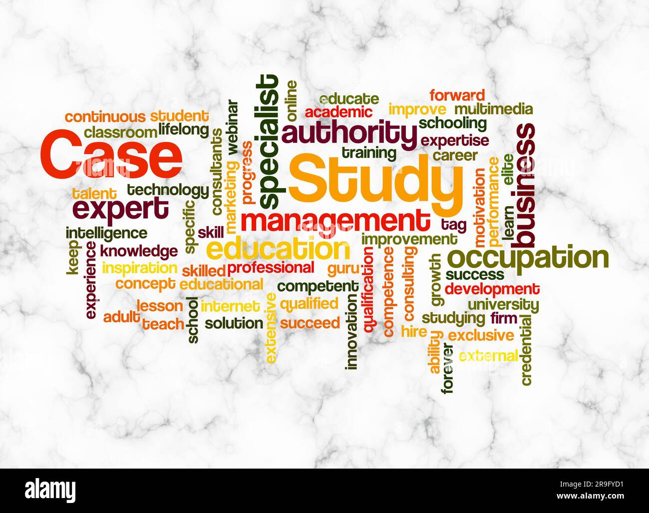 Word Cloud with CASE STUDY concept create with text only Stock Photo ...