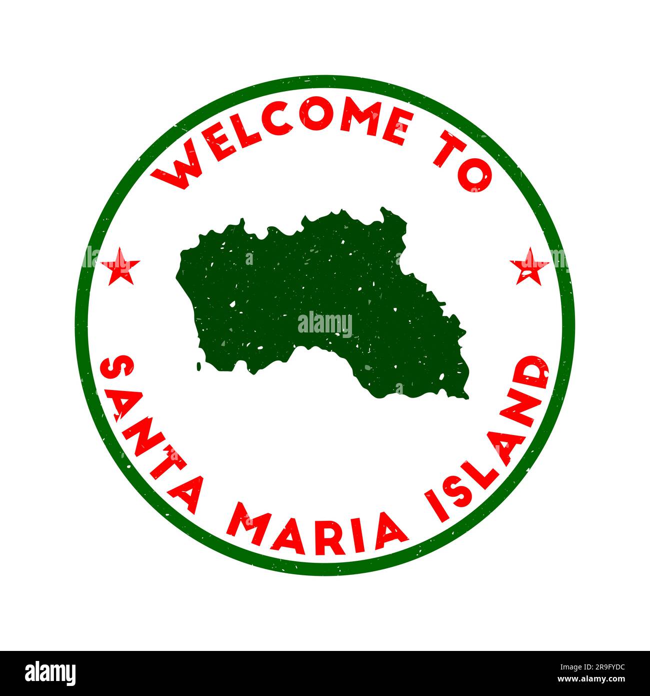 Santa maria island map Stock Vector Images - Alamy