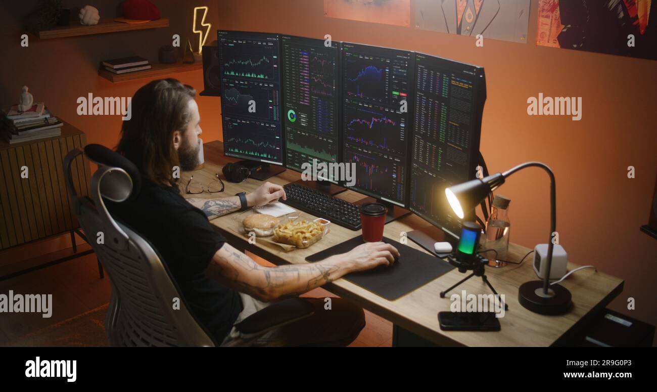 Fast food workstation hi-res stock photography and images - Alamy