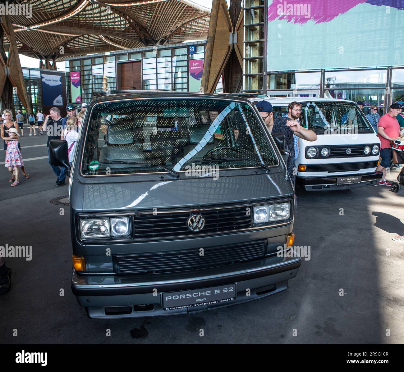 VW Bus Festival 2023 in Hannover Stock Photo - Alamy