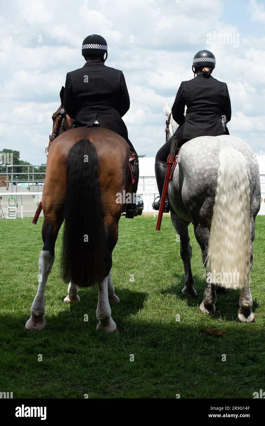 Ascot, Berkshire, UK. 22nd June, 2023. Thames Valley Police Mounted ...