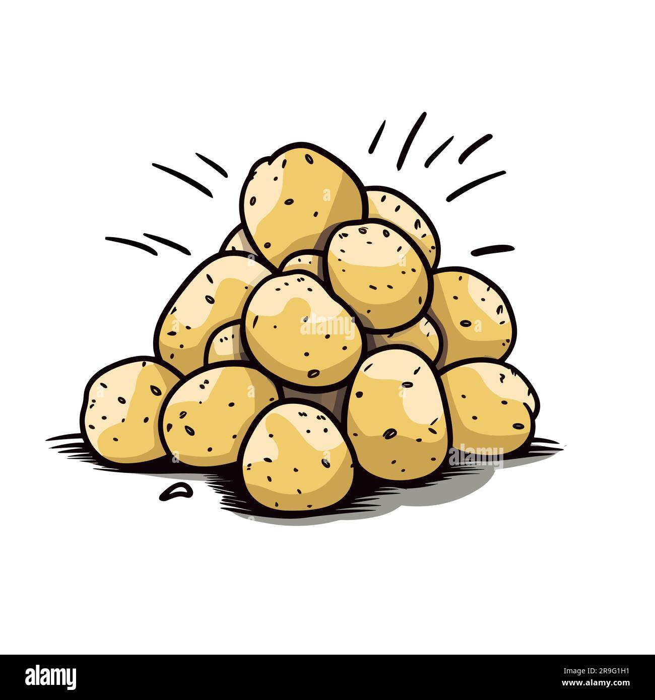 Potato Cartoon Images