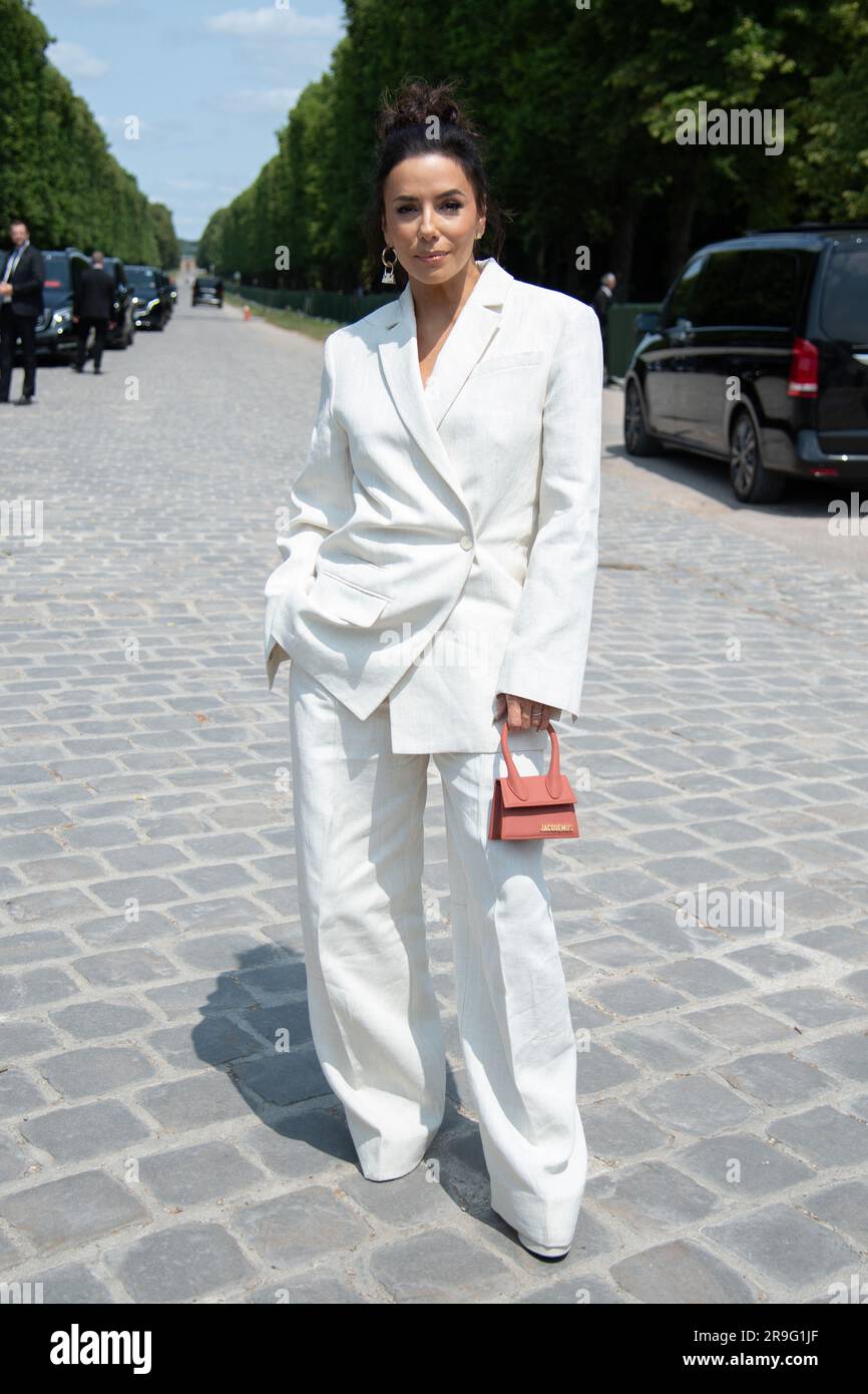 Paris, France. 26th June, 2023. Eva Longoria attending the Jacquemus ...