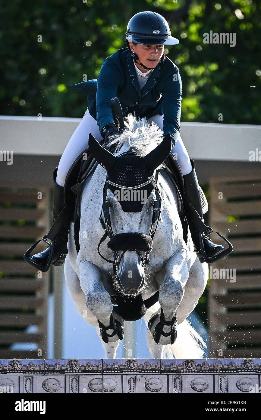 Penelope LEPREVOST of France riding Bingo del Tondou during the ...