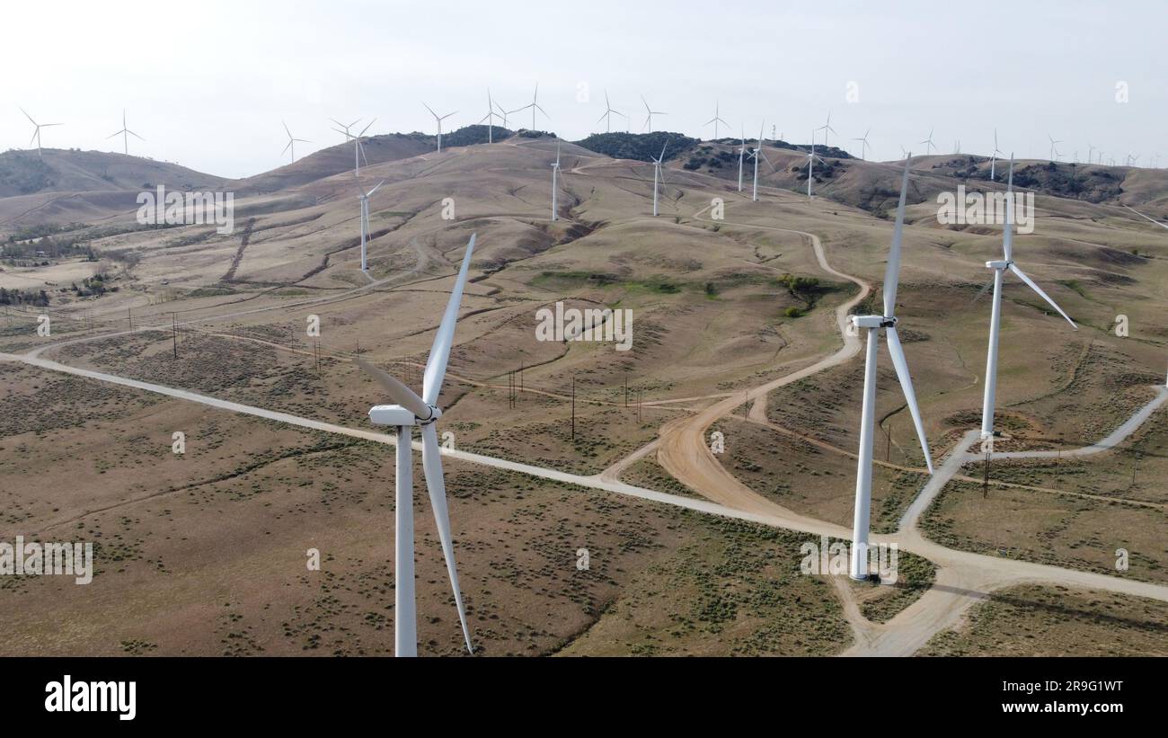 Drone windmills hi-res stock photography and images - Alamy