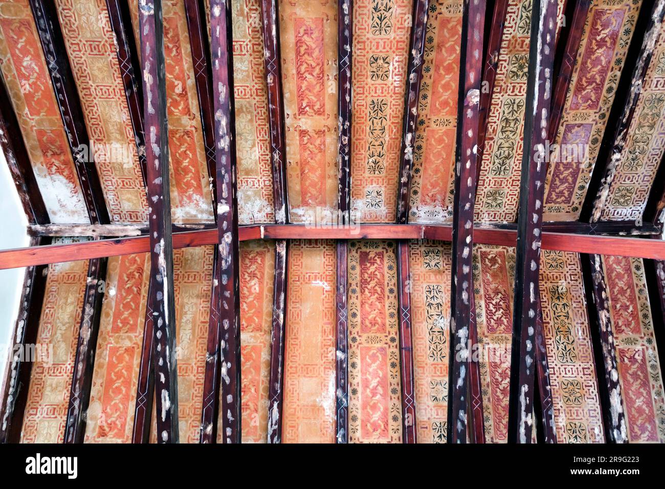 Alcazaba, a palatial fortification in Malaga, Spain. It was built by ...