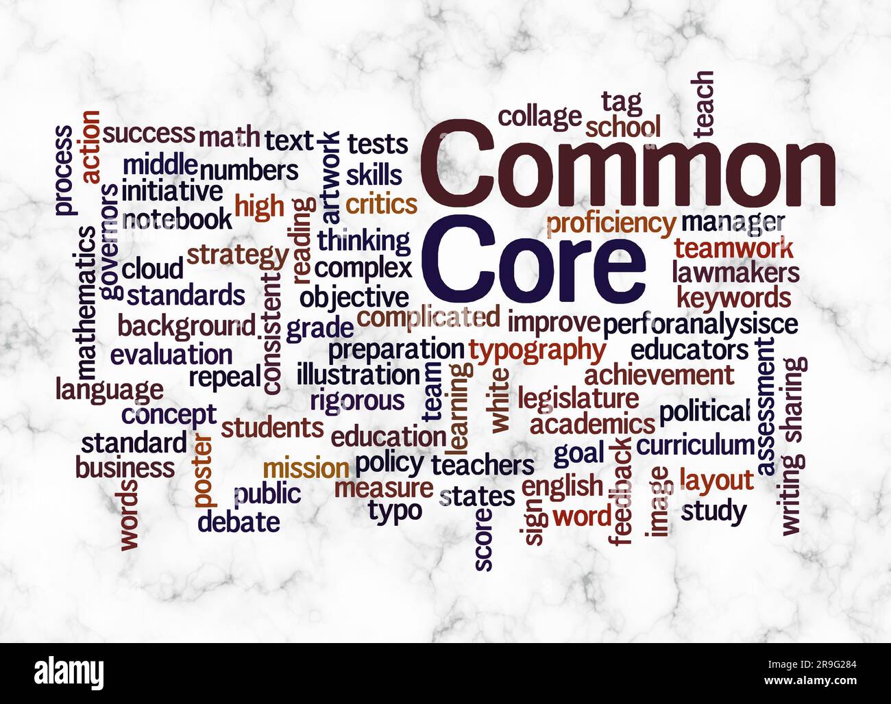 Math concept word cloud background hi-res stock photography and images ...