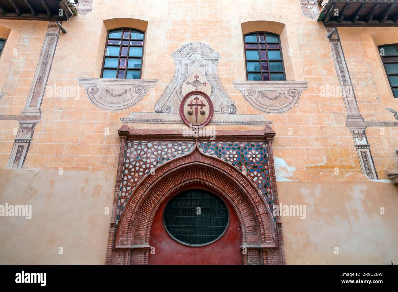 Parish Church of Santiago Apostol, built in 1509, this still operating ...