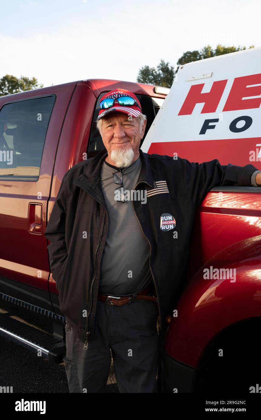 Herschel walker campaign hi-res stock photography and images - Alamy