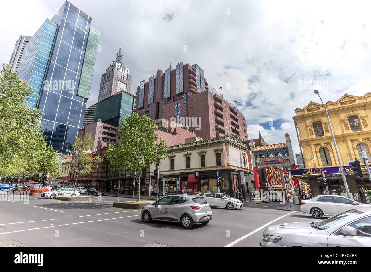 City scenery in Melbourne Stock Photo - Alamy