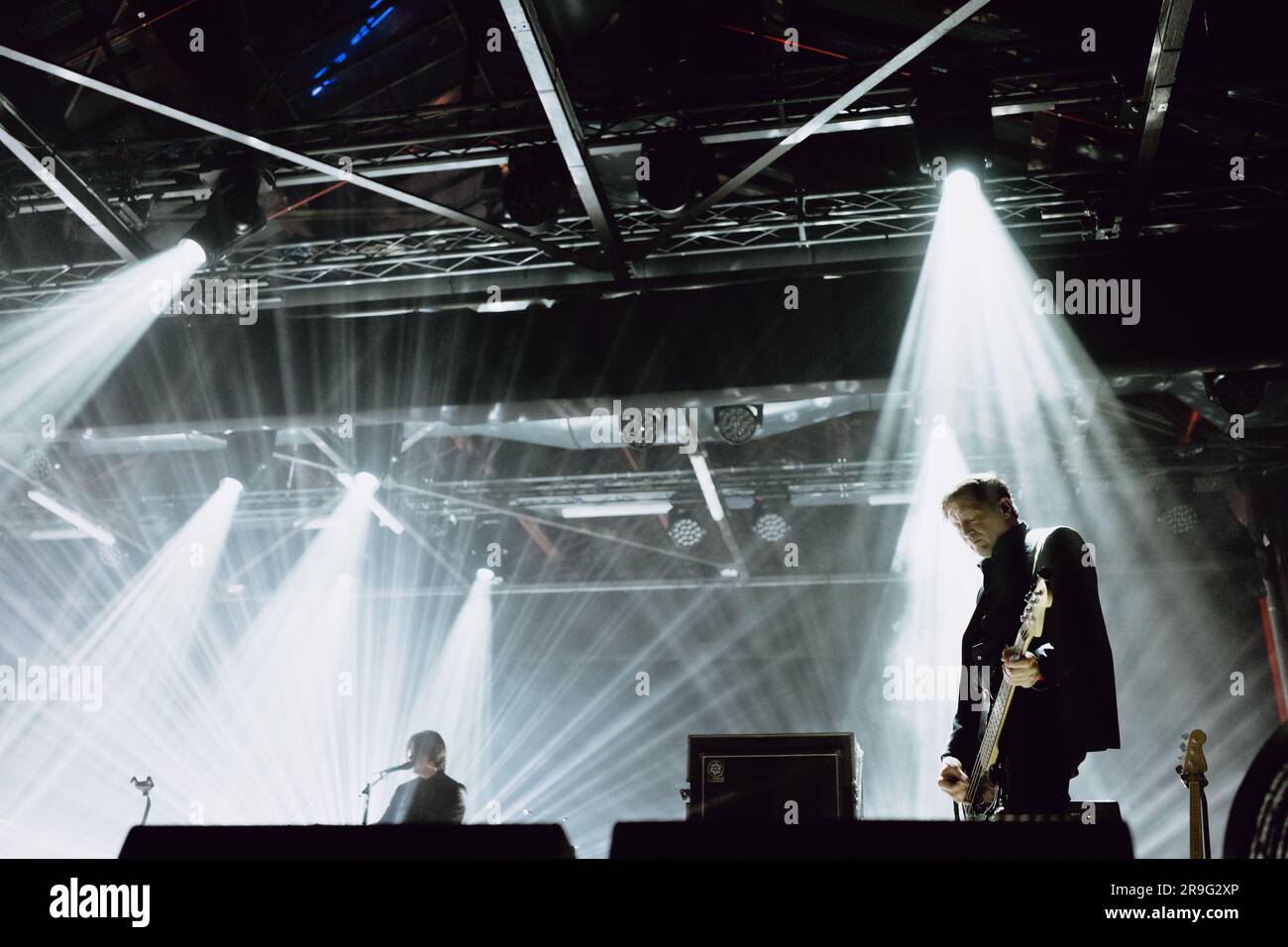 the american indie rock band Interpol, perform live in Turin, 2023-06 ...