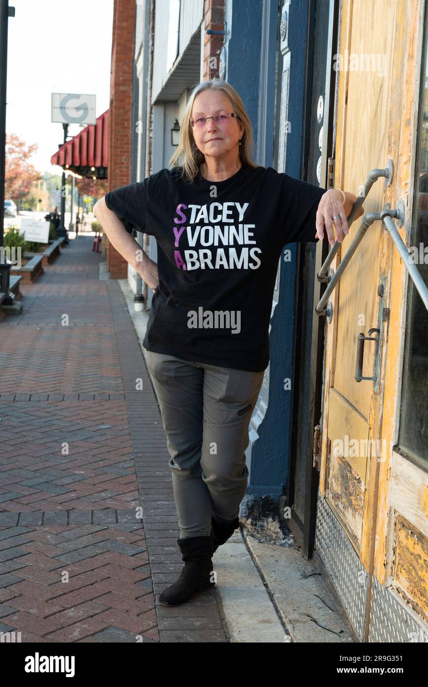 Dallas, Georgia, USA. 23rd Oct, 2022. Euginia Pabich is a strong ...