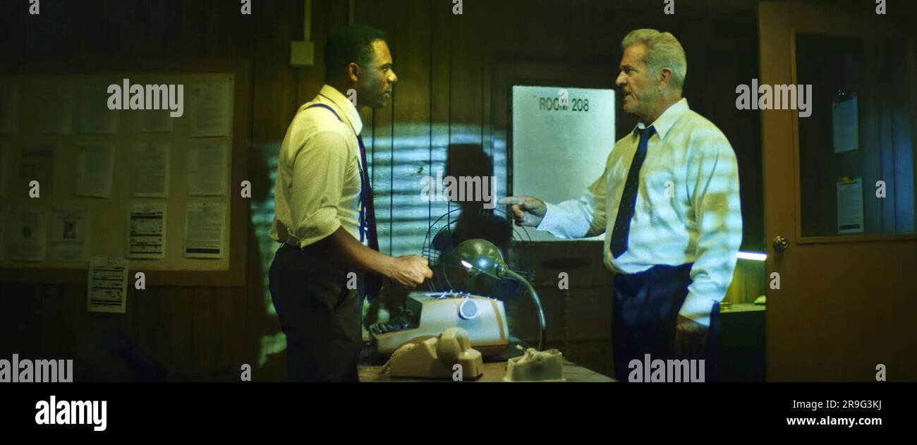 CONFIDENTIAL INFORMANT, from left: Russell Richardson, Mel Gibson, 2023 ...