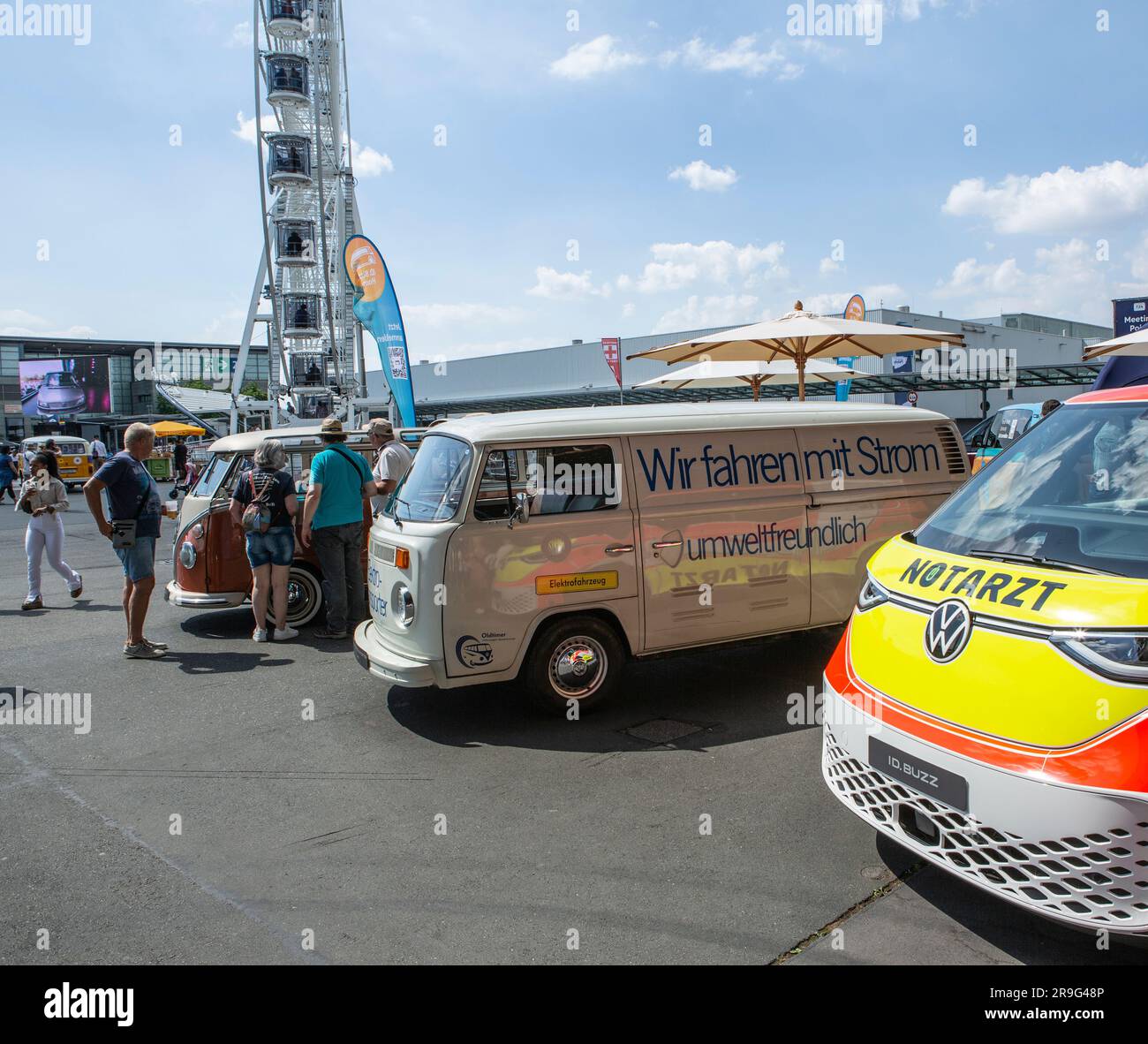 VW Bus Festival 2023 in Hannover Stock Photo - Alamy