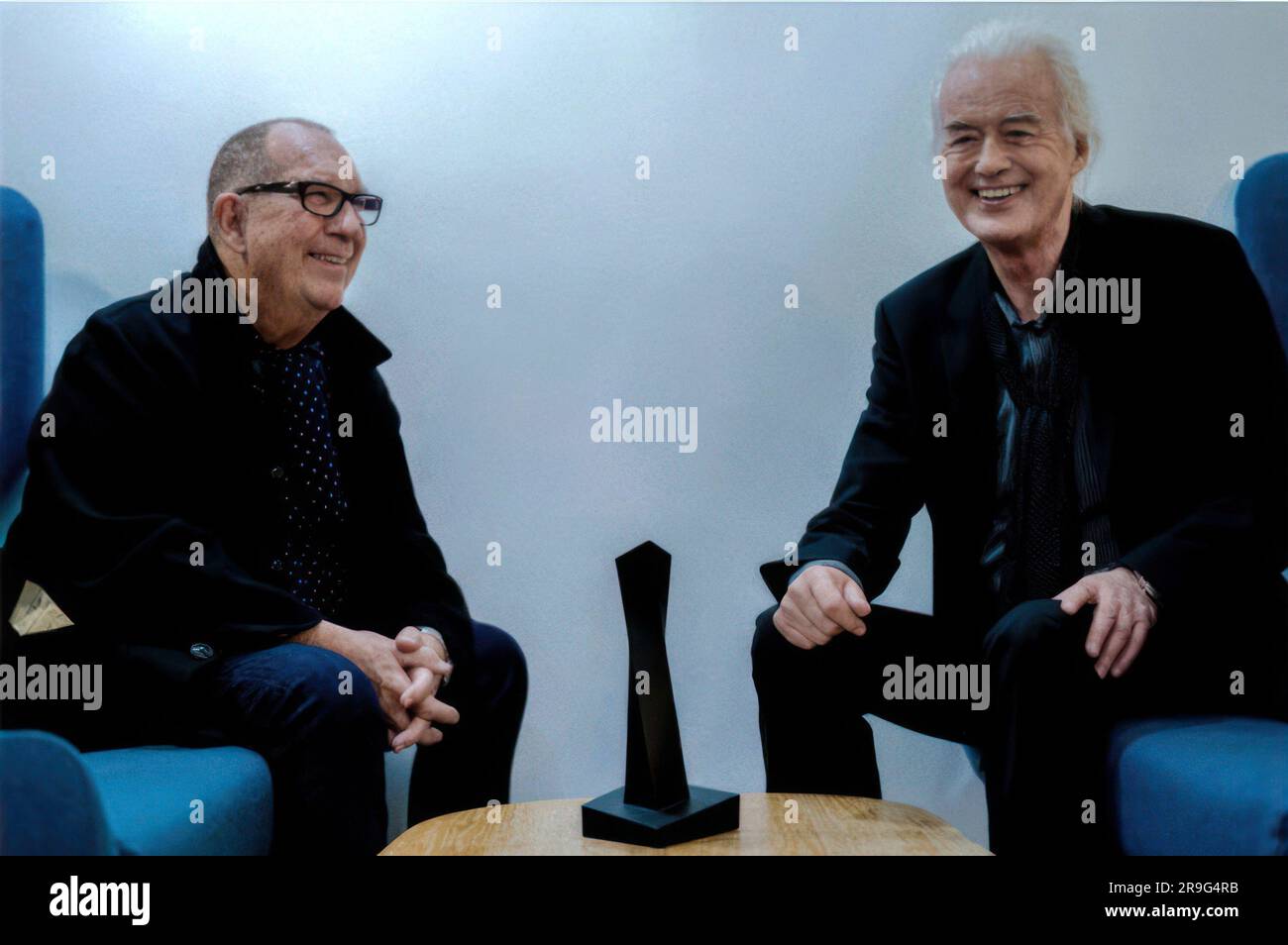 SQUARING THE CIRCLE (THE STORY OF HIPGNOSIS), from left: Aubrey Powell, of art design group ...