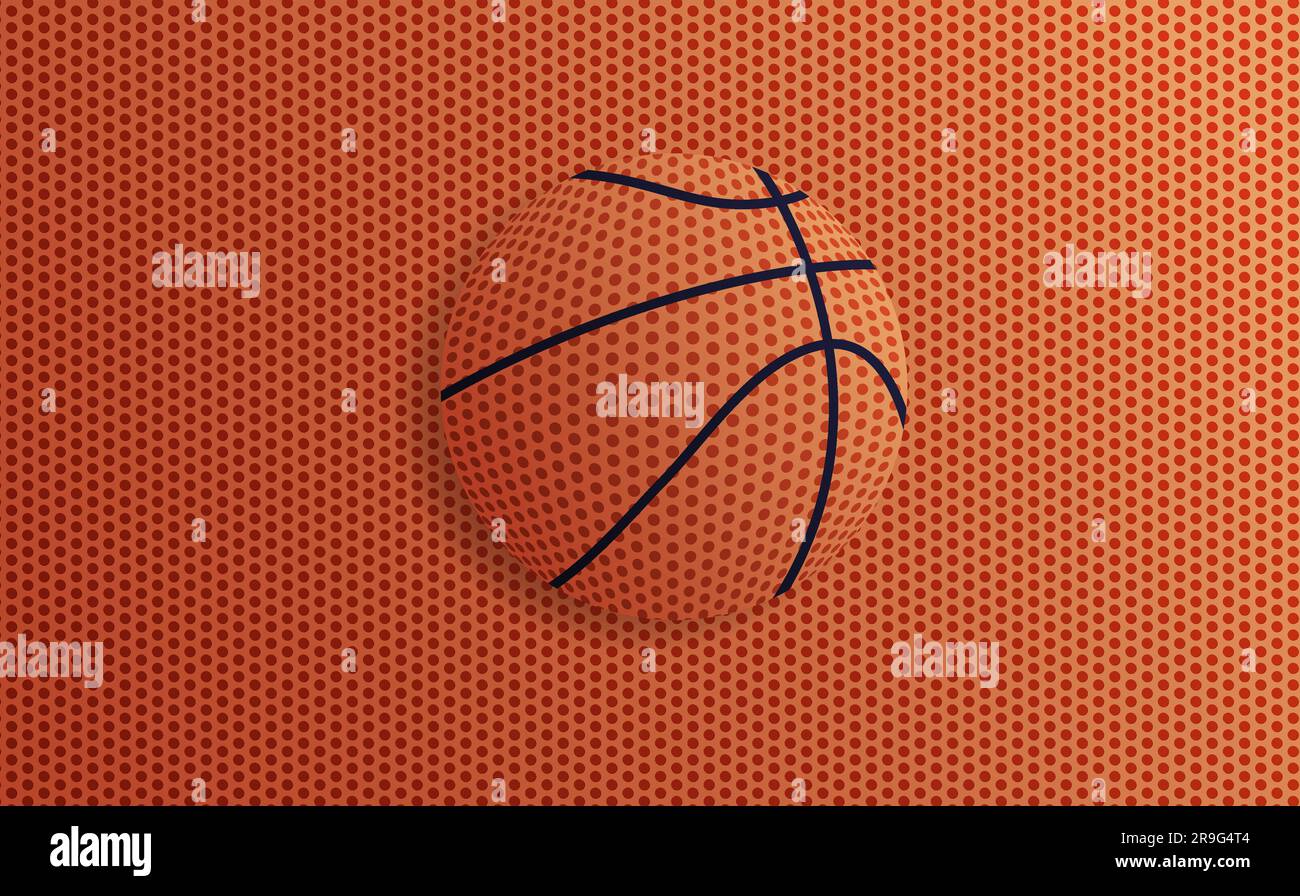 Basketball banner background Basketball ball pattern Party invite ...