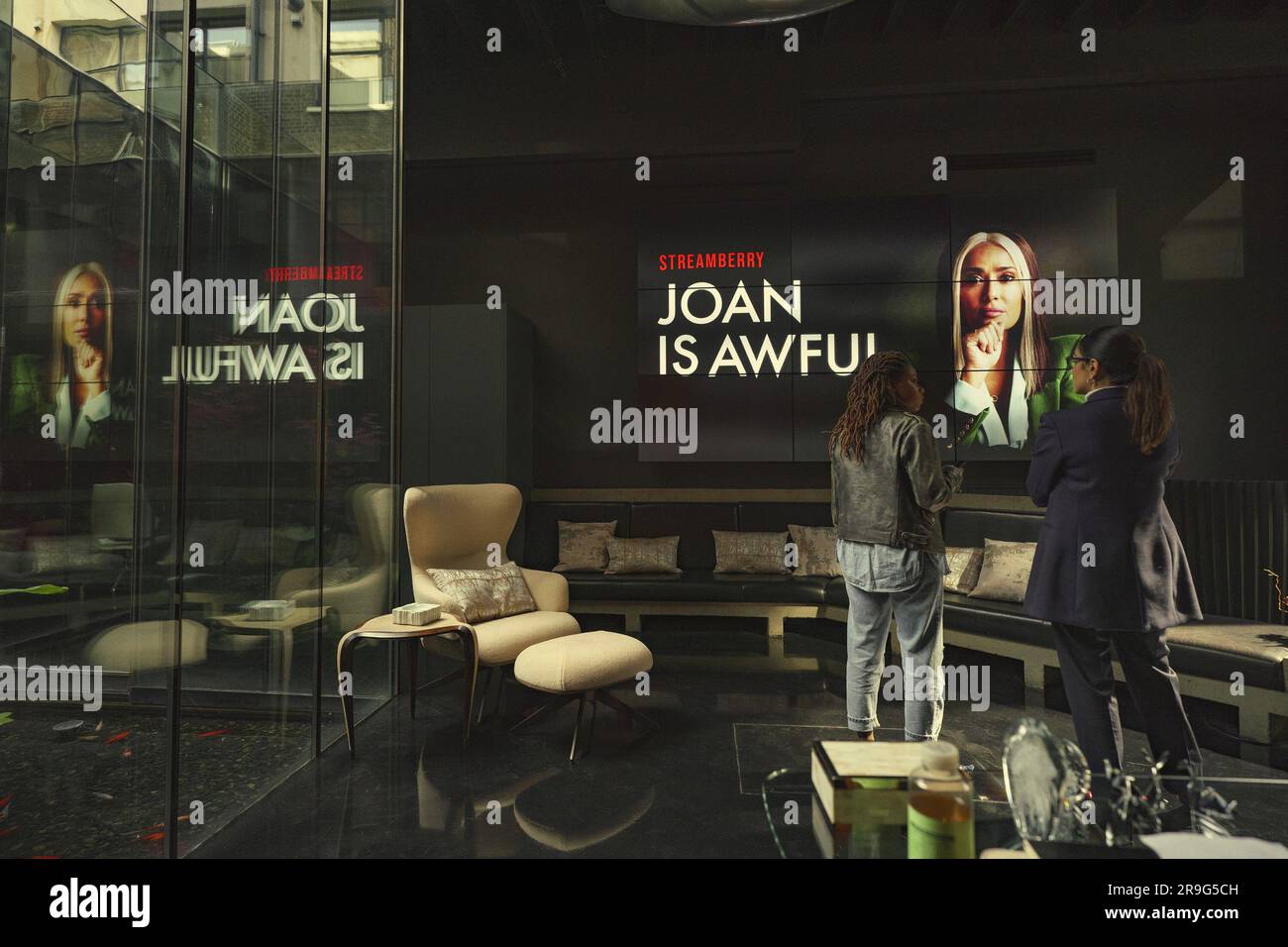 BLACK MIRROR, from left: Danielle Vitalis, Leila Farzad, Joan is Awful ...