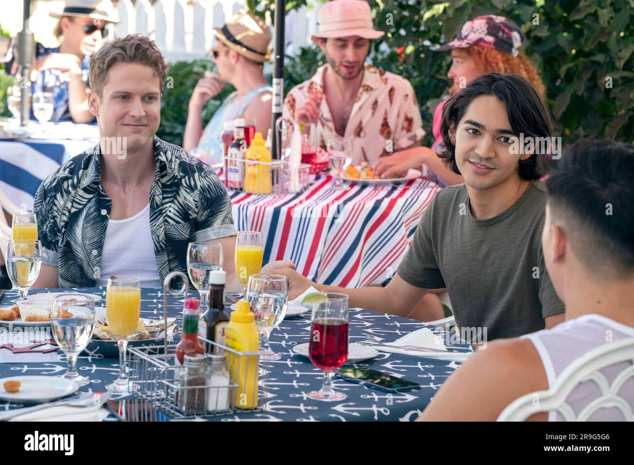 GLAMOROUS, from left: Graham Parkhurst, Miss Benny, 'Are You on the ...