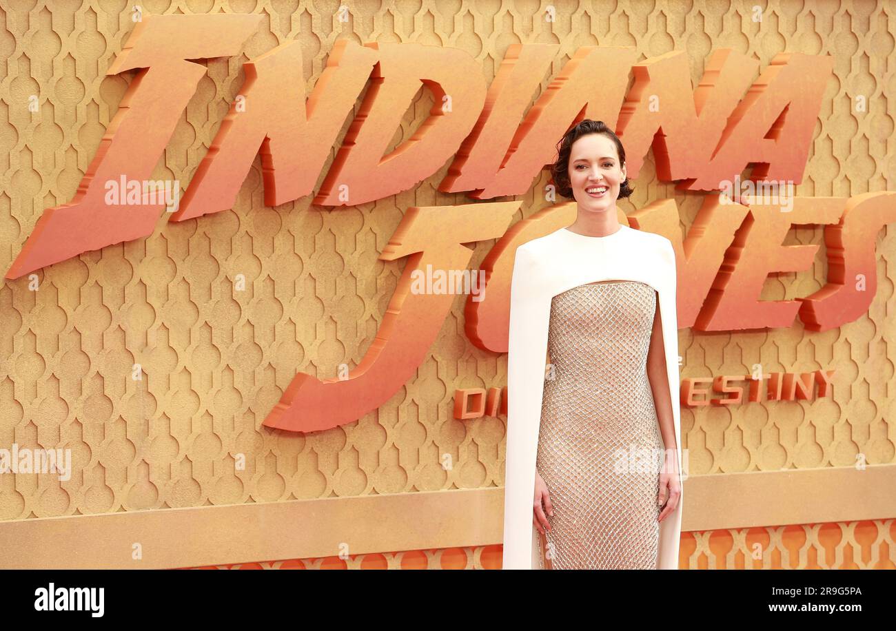 London, UK. 26th June, 2023. Phoebe Waller-Bridge attends the "Indiana ...