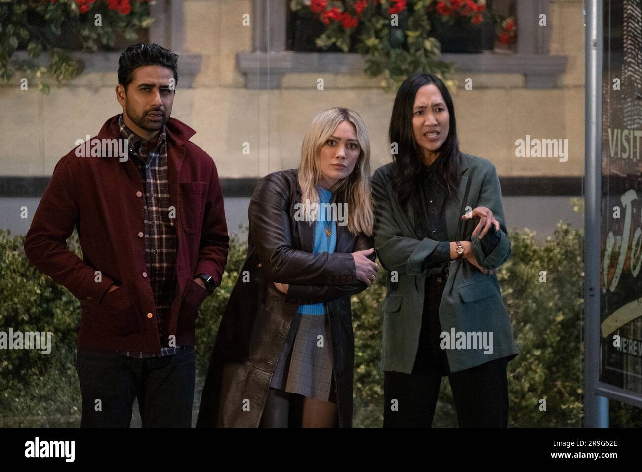 HOW I MET YOUR FATHER, from left: Suraj Sharma, Hilary Duff, Tien Tran ...