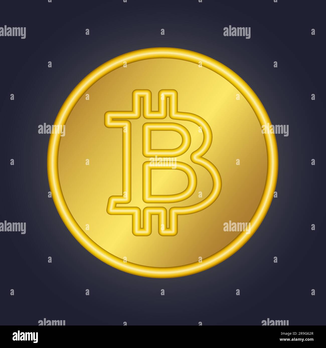 3d render crypto currency Stock Vector Images - Alamy
