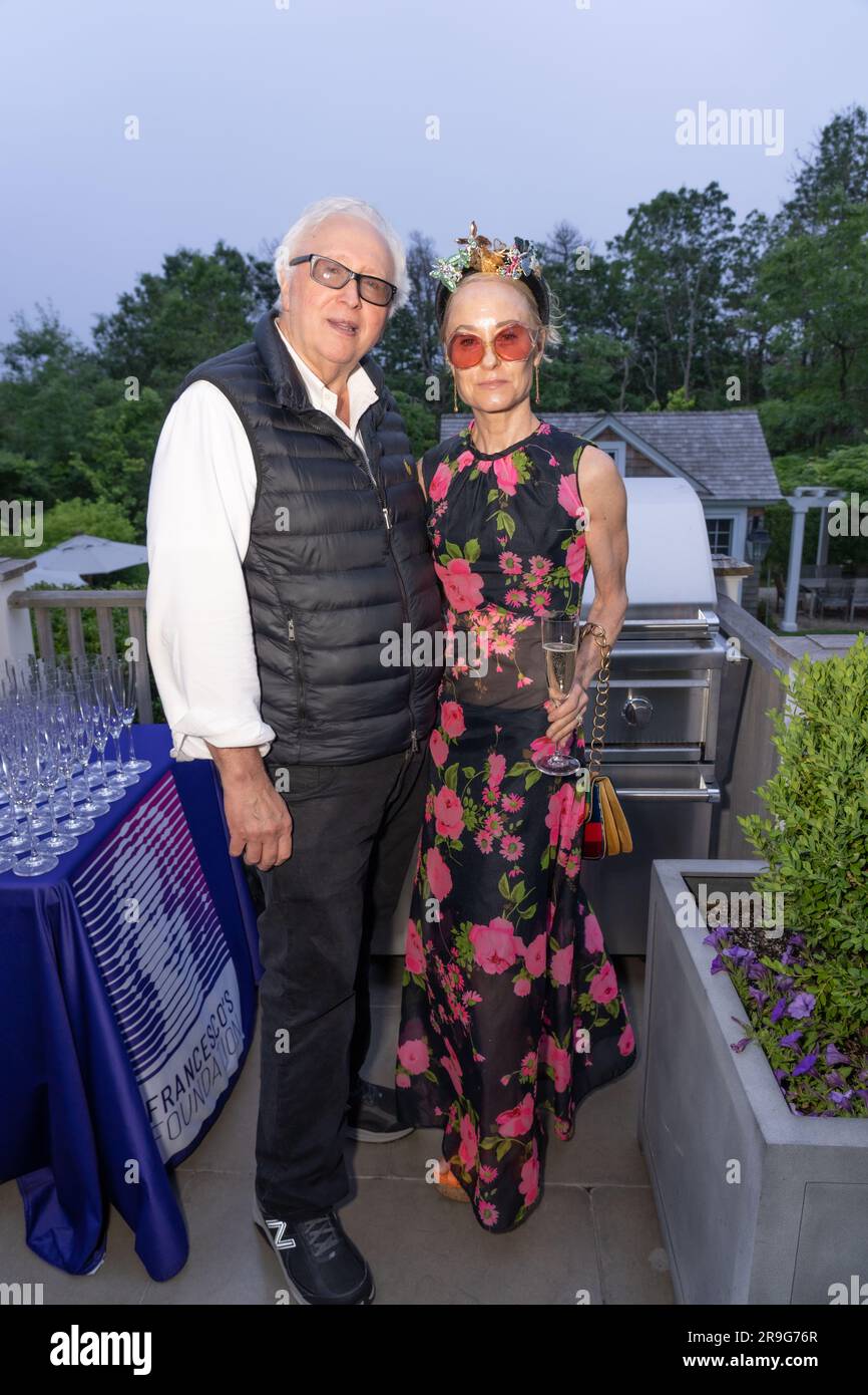 Robin Cofer and Dominick d'Alleva attends Evening With Diana Cochran ...