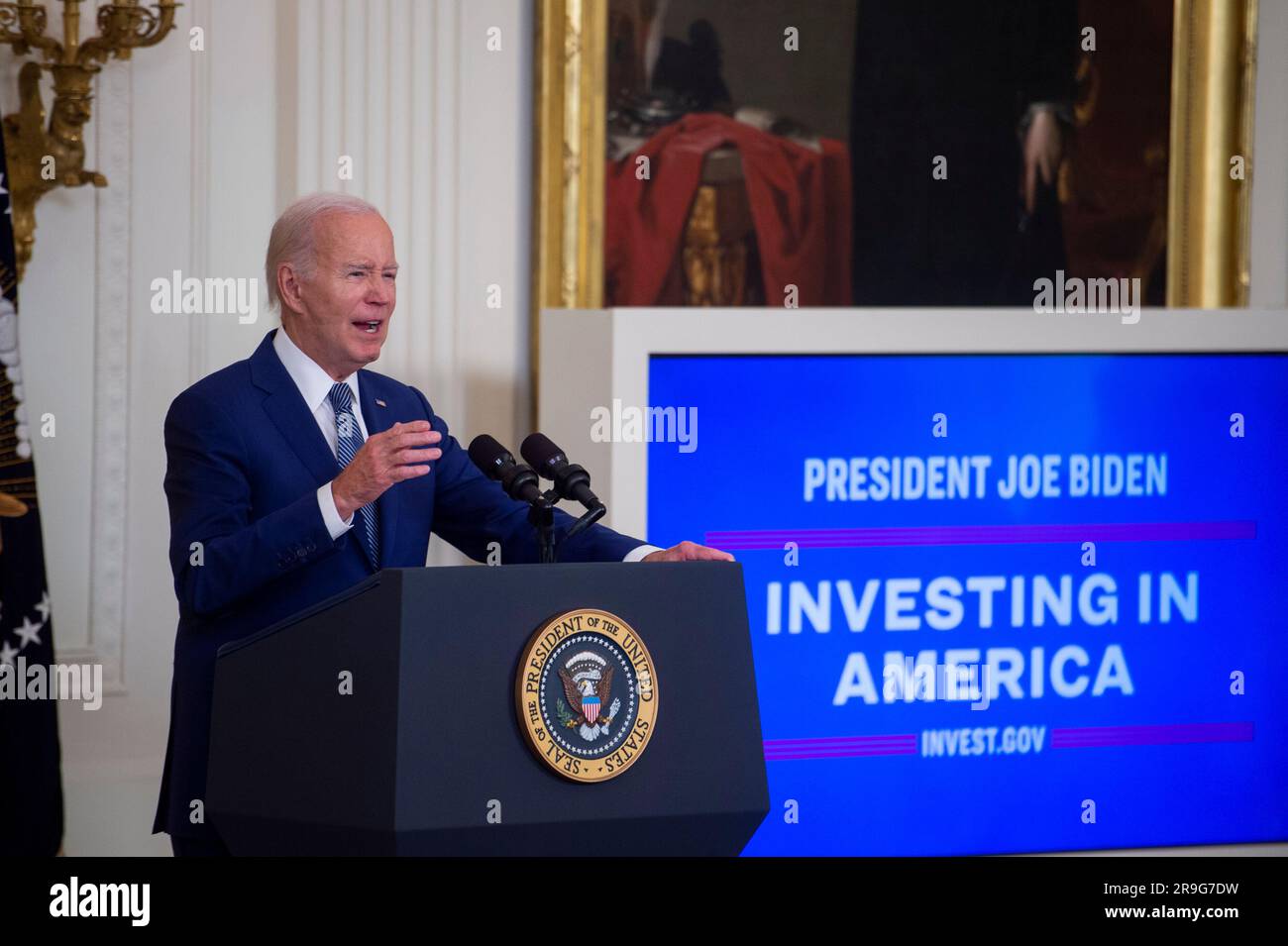 United States President Joe Biden offers remarks to kick off the next ...